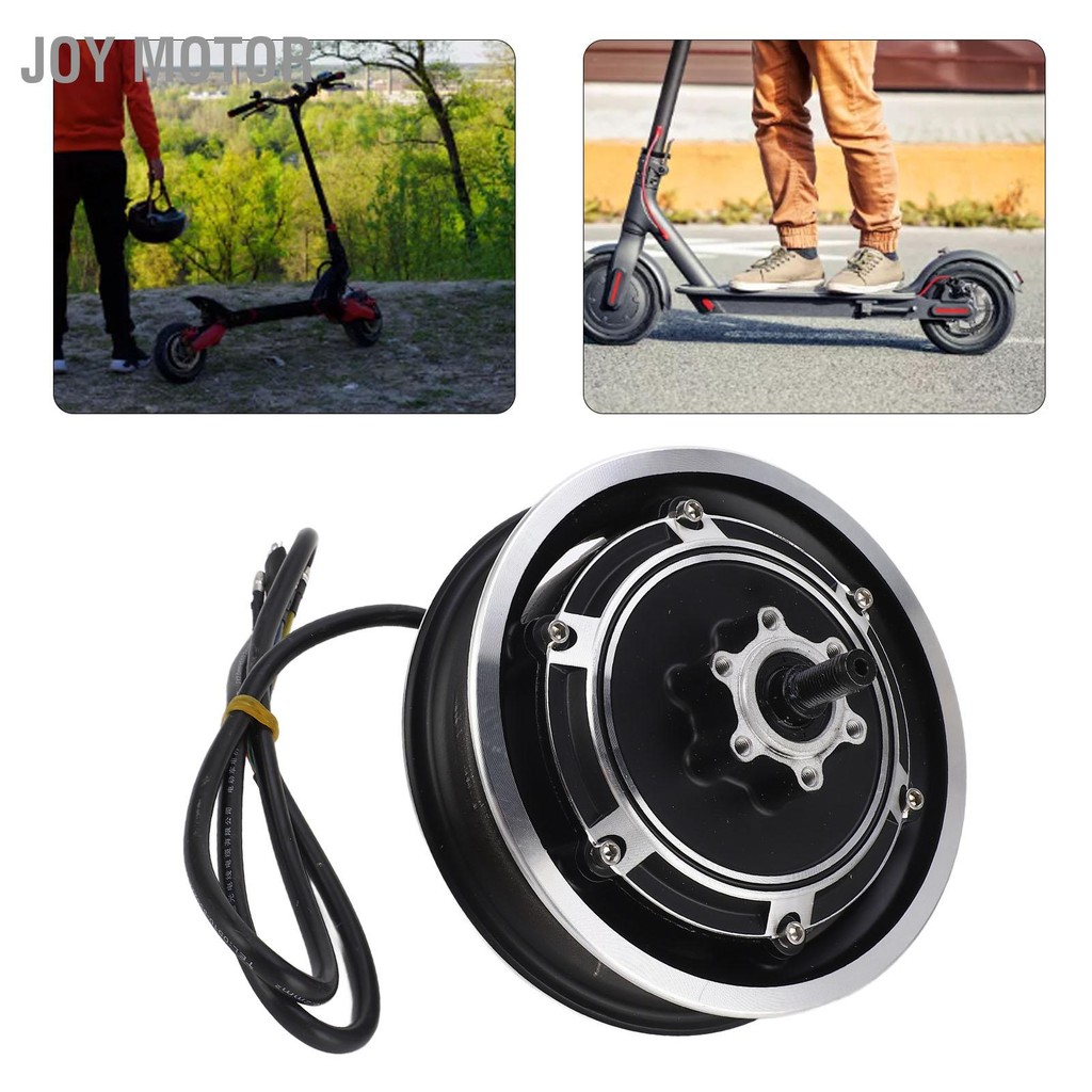 JOY Motor ไฟฟ้าสกู๊ตเตอร์ฮับมอเตอร์ 48V 100W ไฟฟ้าจักรยาน Brushless ...