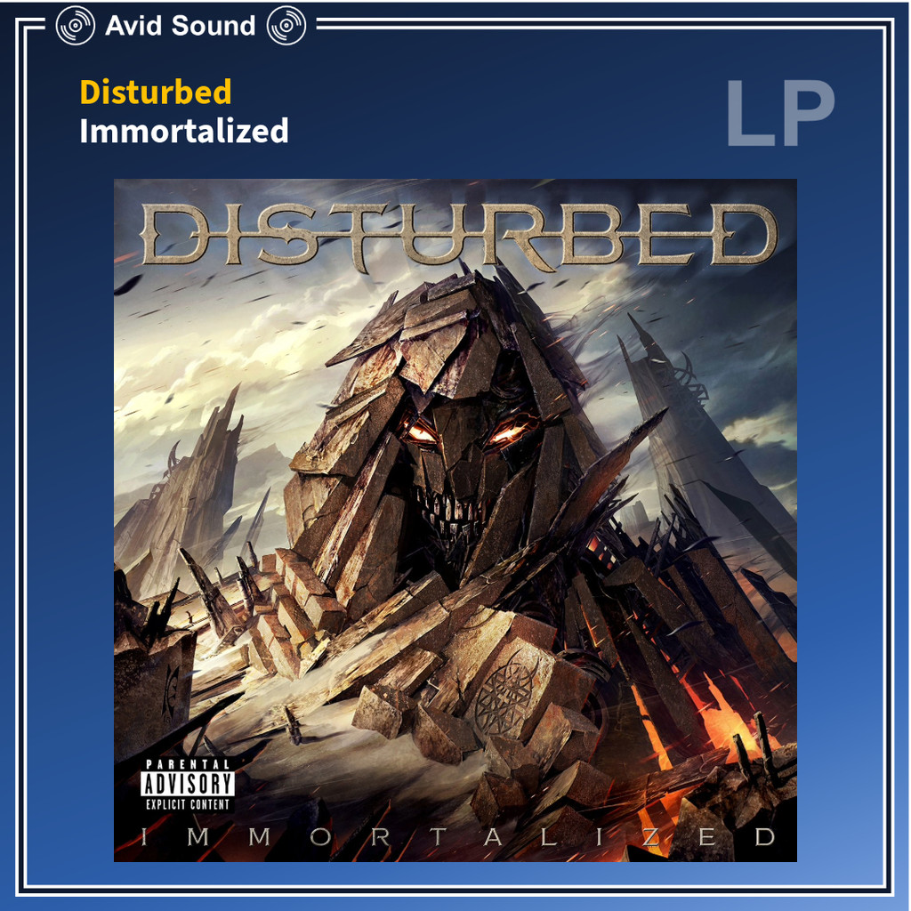[ ออก E-Tax ได้ ] แผ่นเสียง Disturbed Immortalized ใหม่ ซีล Disturbed ...