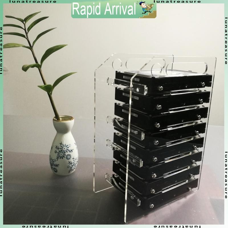 Lun Multi-Layer SSD Rack สําหรับ 3 5 ฮาร์ดไดรฟ์ Organizer ภายนอก ...