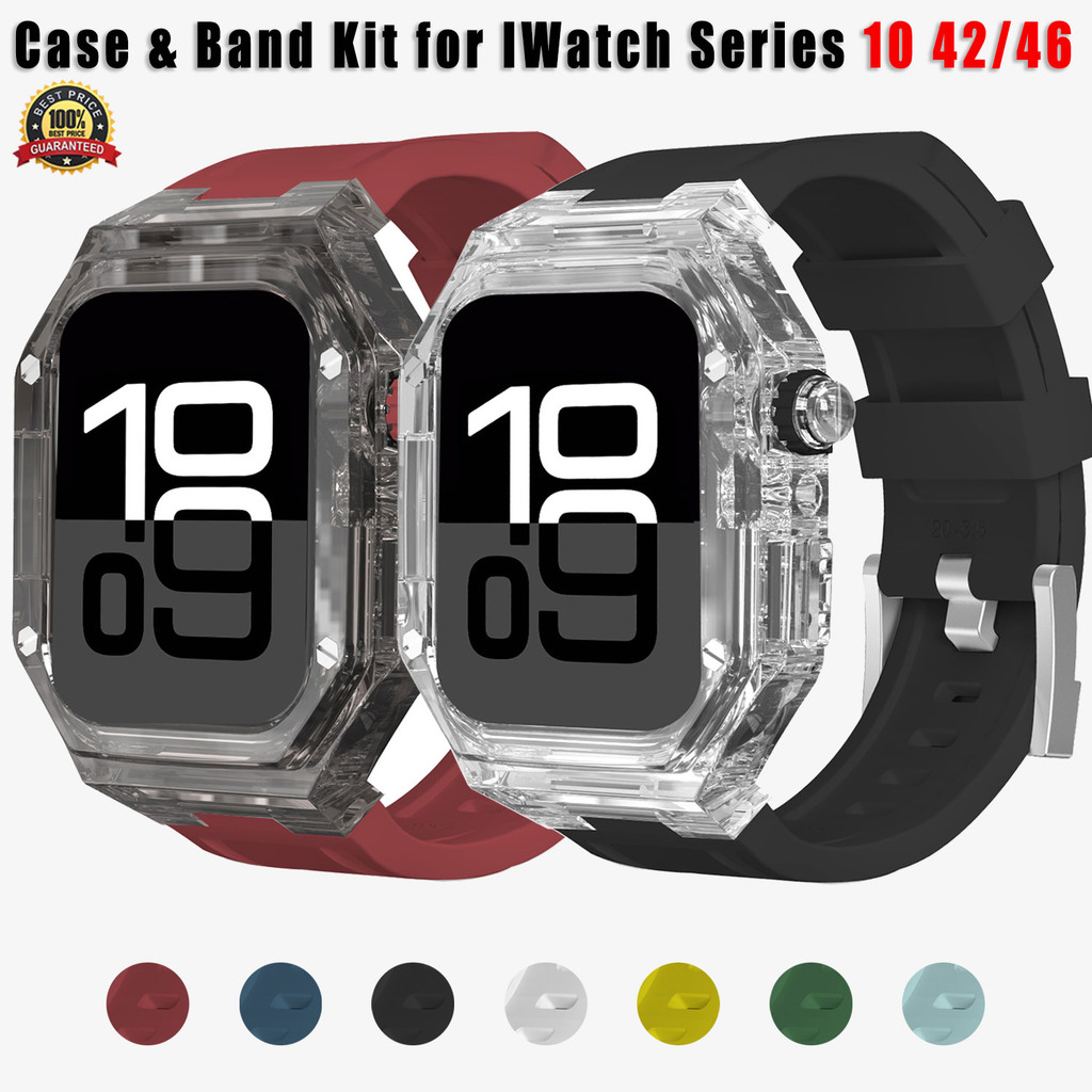 Refit Mod Transparent Mod Modification Kit Strap + เคสสําหรับ Apple ...