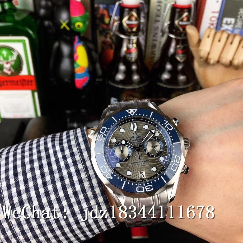 O * mega Seamaster 600M series Aqua Terra ใบหน้าแผ่นออกแบบ 45 มม. 316L ...