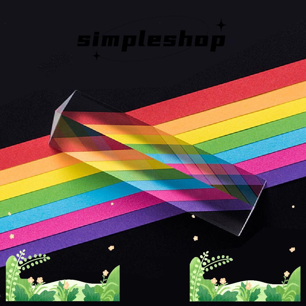 Simple Triple Prism เลนส์ออปติคอลการทดลองอุปกรณ์การเรียนรู้ของเล่นเพื่อ ...