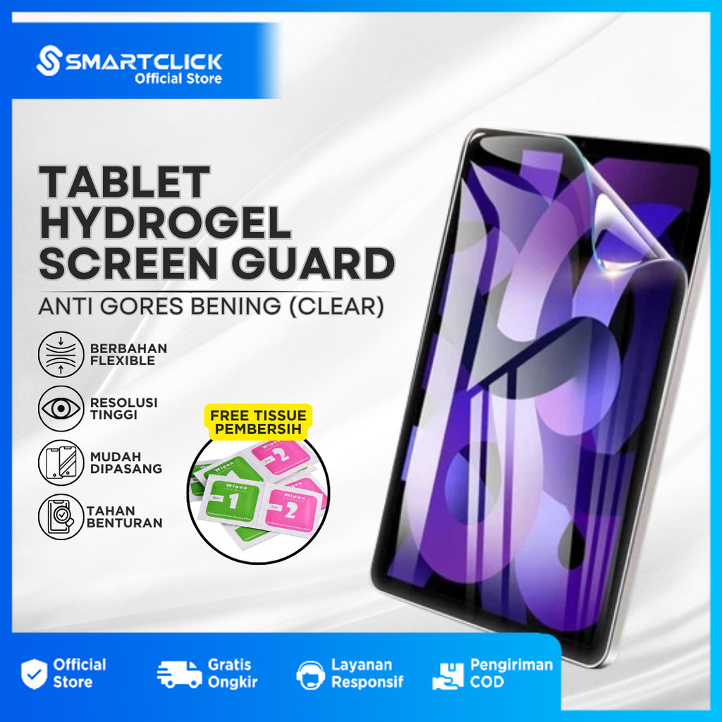 Smartclick Anti-Scratch Hydrogel แท็บเล็ต Clear Matte Anti Spy 11 นิ้ว ...
