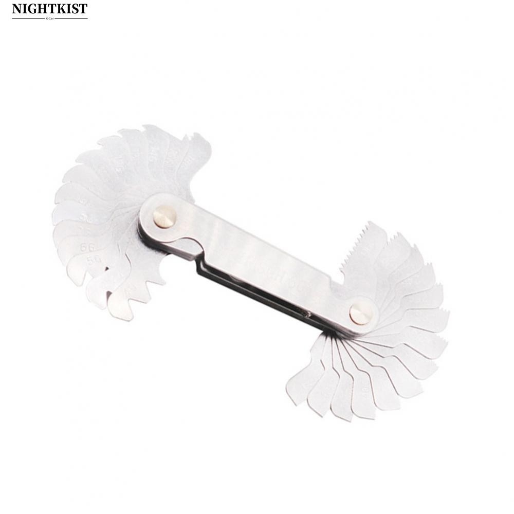 52pcs Thread Gauge Set Metric Imperial 55 and 60 Degree Cutting ...