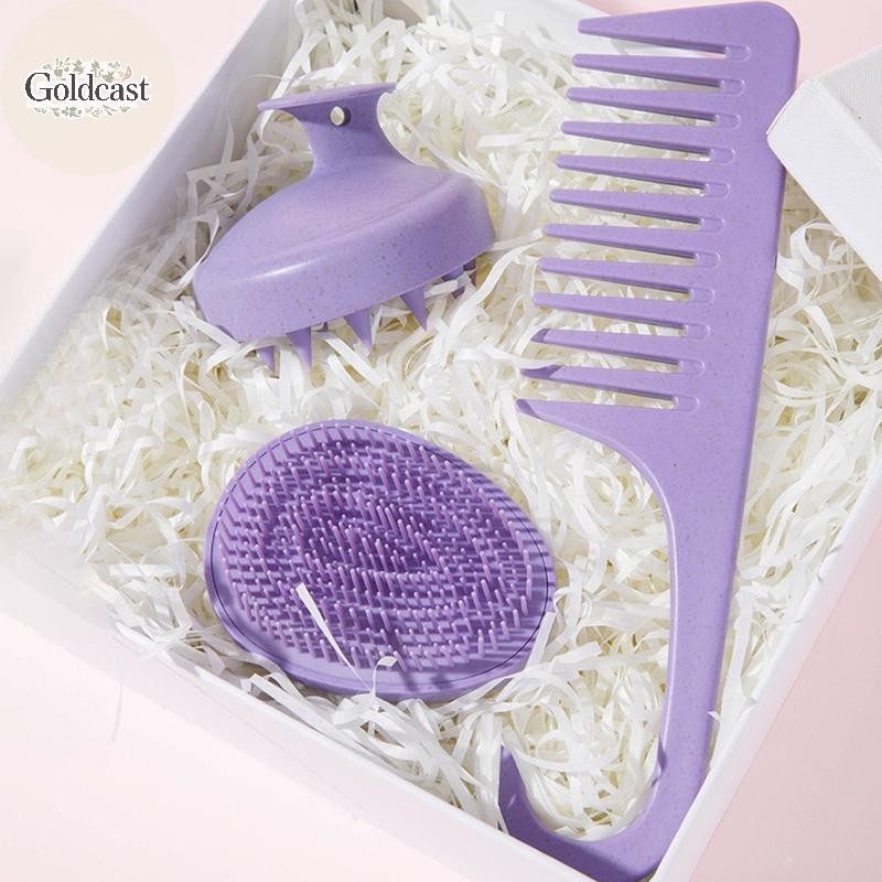 GOLD Smooth Hairb, แปรงสระผม, Massageb, แปรงผมทนความร้อน, Deburringb ...