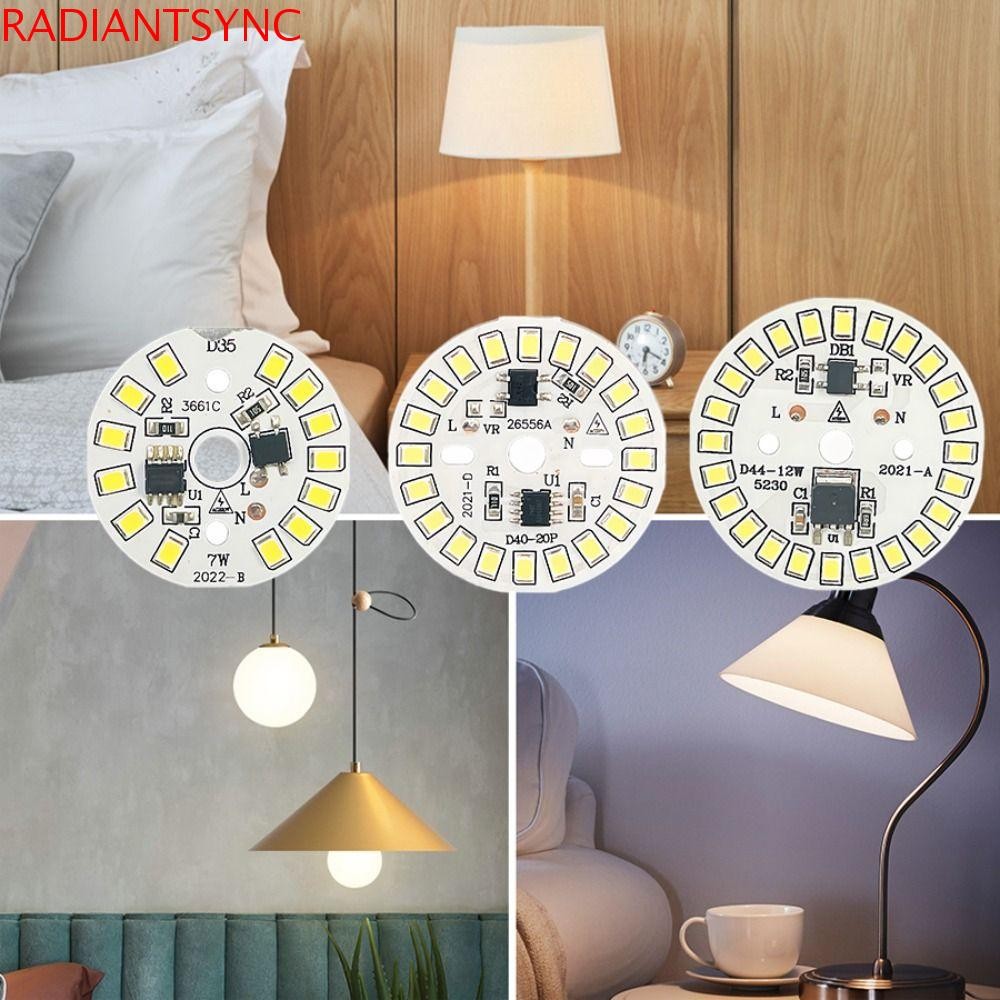 RADIANTSYNC ชิปไฟ Patch แผ่นโคมไฟ 3W 5W 7W 9W 12W 15W 18W 220V-240V สปอตไลท์ LED ชิป | Shopee ...