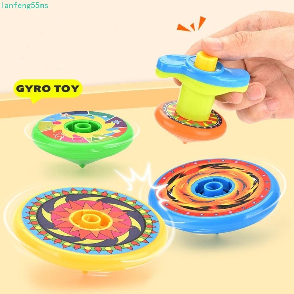 LANFENG Flying Stacking Gyroscopes, หมุนของเล่นเดสก์ท็อปเกมซ้อน ...