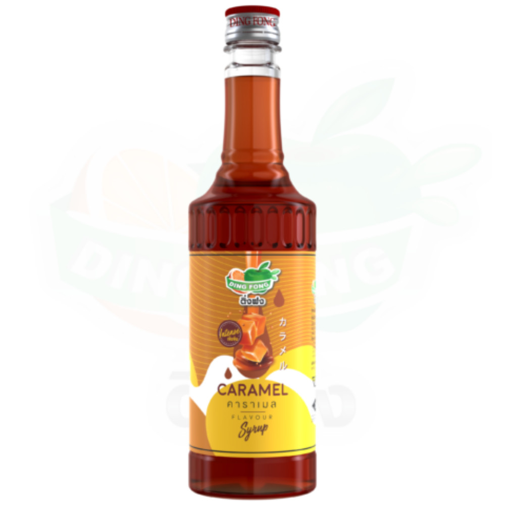 Dingfong Syrup Hazelnut, Vanilla, Caramel ติ่งฟง ไซรัป น้ำเชื่อมวนิลา ...
