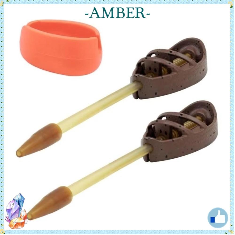 กรงเหยื่อ AMBER สังกะสีสำหรับปลาคาร์พ เปลี่ยนได้อย่างรวดเร็วและเหมาะ ...