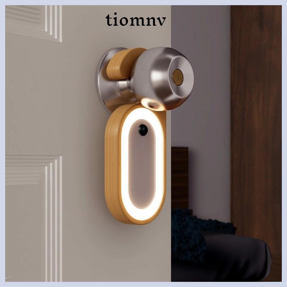 TIOMNVTH Motion Sensor โคมไฟ, USB ชาร์จ Motion Sensor โคมไฟติดผนัง ...