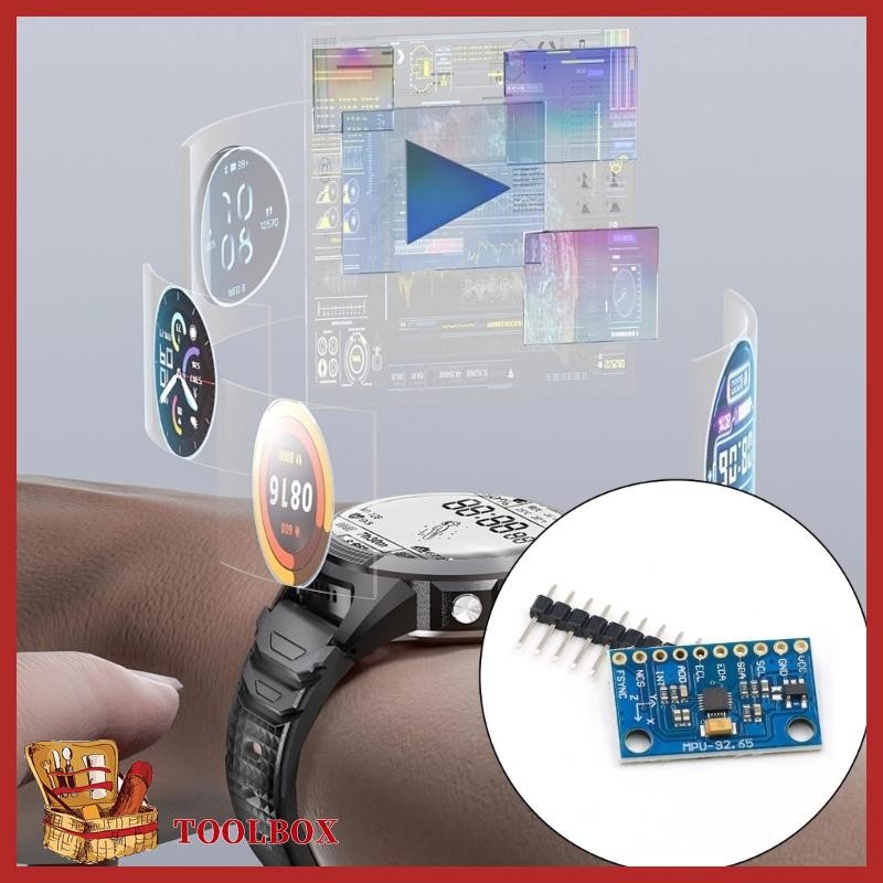 TOOLBOX 6-Axes Gyroscope Accelerometer Sensory Module IIC I2C GY-6500 ...