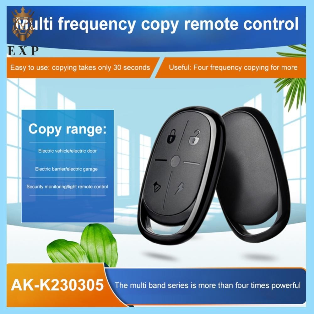 [explosion1.th] คัดลอกรีโมทคอนโทรล 4 ปุ่มตัวเปิดประตู 315MHZ/433MHZ/418MHZ/430MHZ | Shopee Thailand
