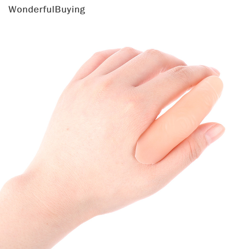 Wbth 1 ชิ้นปลอมนิ้วหกนิ้วกลาง Appearing และ Vanishing Magic Tricks Vary ...