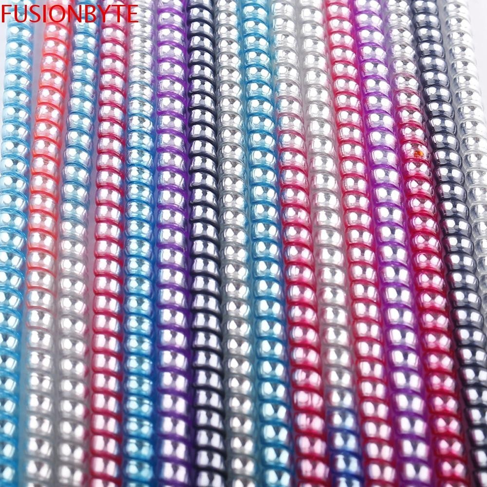 Fusionbyte ตัวป้องกันสาย USB อุปกรณ์เสริมโทรศัพท์มือถือสีสันสดใสตัวป้องกันสายไฟตัวถนอมสายชาร์จ 1 ...