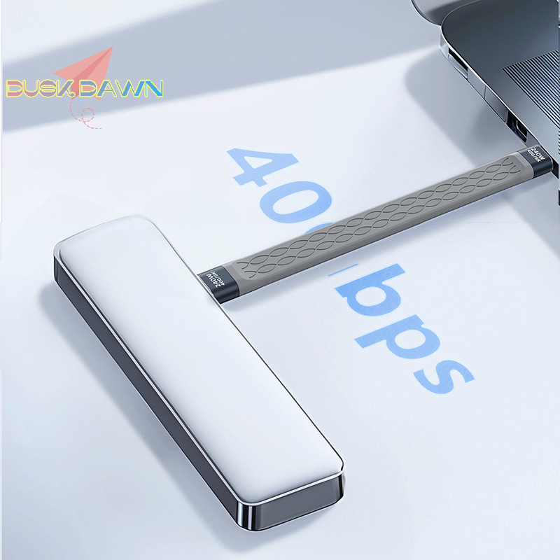 สายเคเบิลข้อมูลusb4 ใช้งานร่วมกับBolt 3 4 40Gbps USB C To Type Cสายสั้น ...