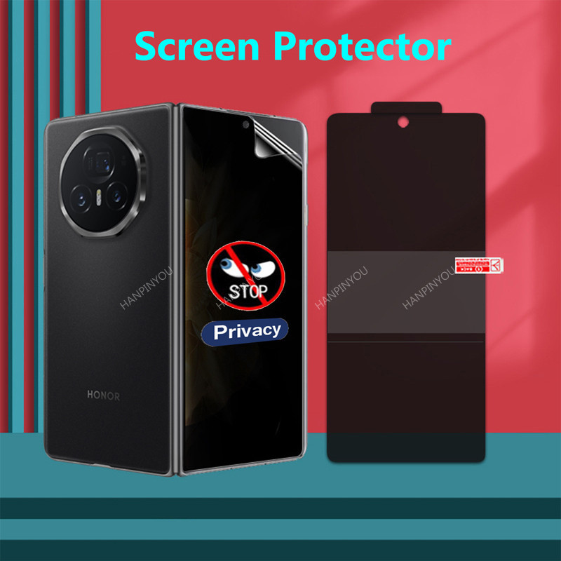 Anti Spy Hydrogel ฟิล์มสําหรับ Honor Magic V3 Vs3 MagicV3 MagicVs3 5G คลุมทั้งหมดความเป็นส่วนตัว ...
