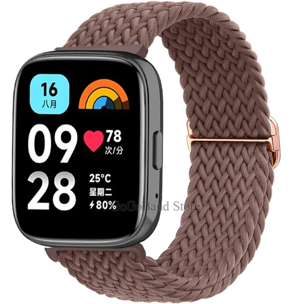 สายถัก Solo Loop สําหรับ Redmi Watch 5 3 Lite สายไนลอนสําหรับ Xiaomi Mi ...