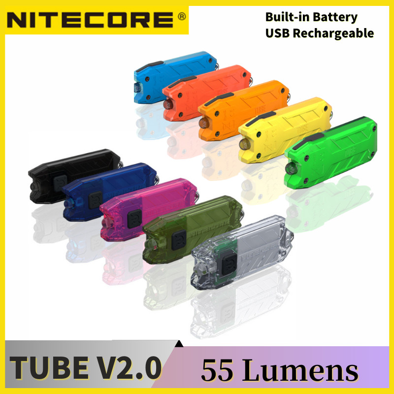 Nitecore TUBE V2.0 พวงกุญแจไฟฉาย LED รูปตัว U 55 ลูเมน ประสิทธิภาพสูง ...