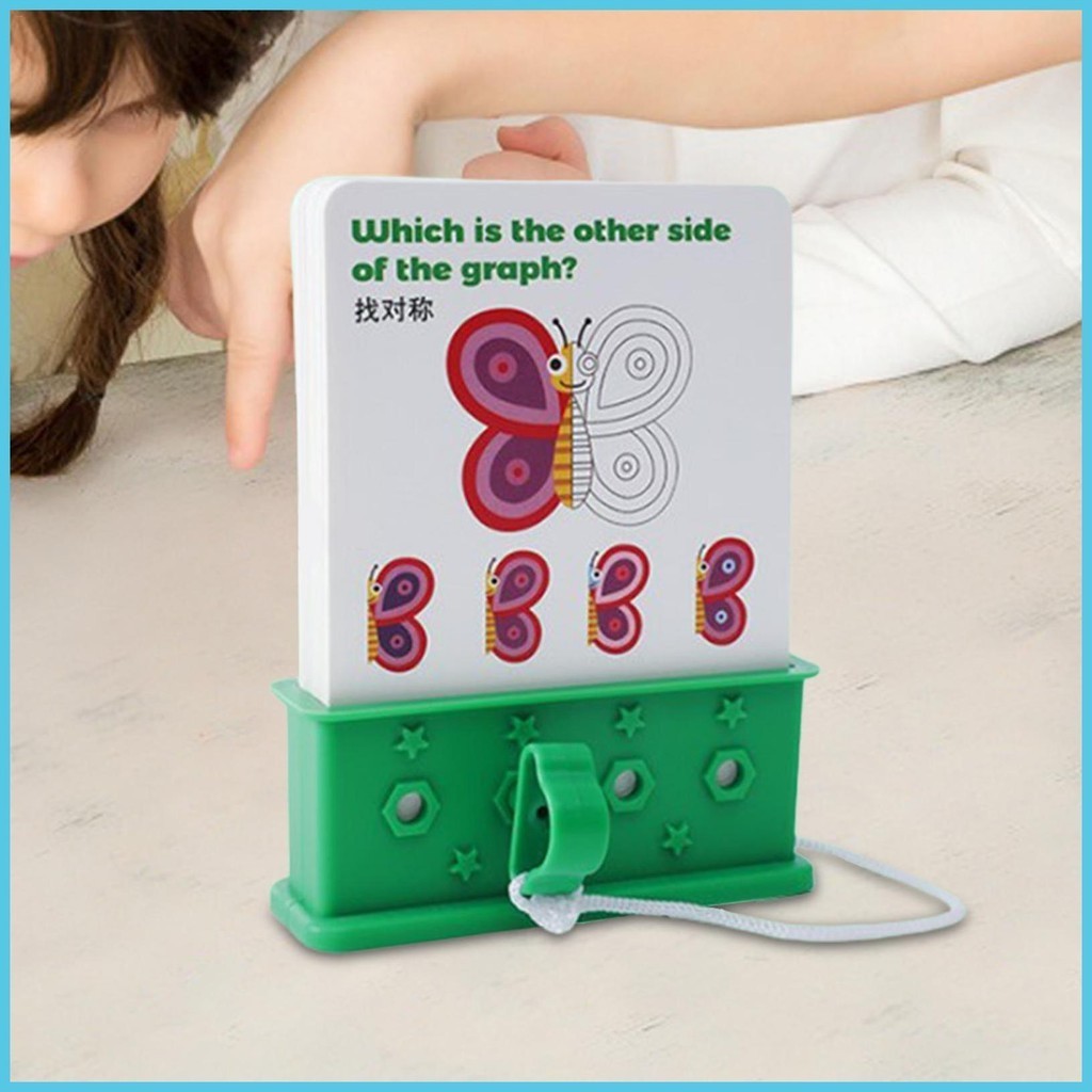 แฟลชการ์ดสําหรับเด็กการศึกษาเด็ก Logic Key ของเล่นการเรียนรู้เชิงตรรกะ ...