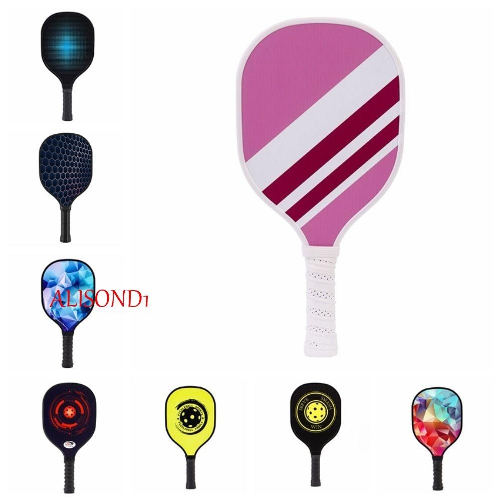 Alisond1 Pickle Ball Racket,ไม้ Ribbed Handle Pickleball Paddles ...