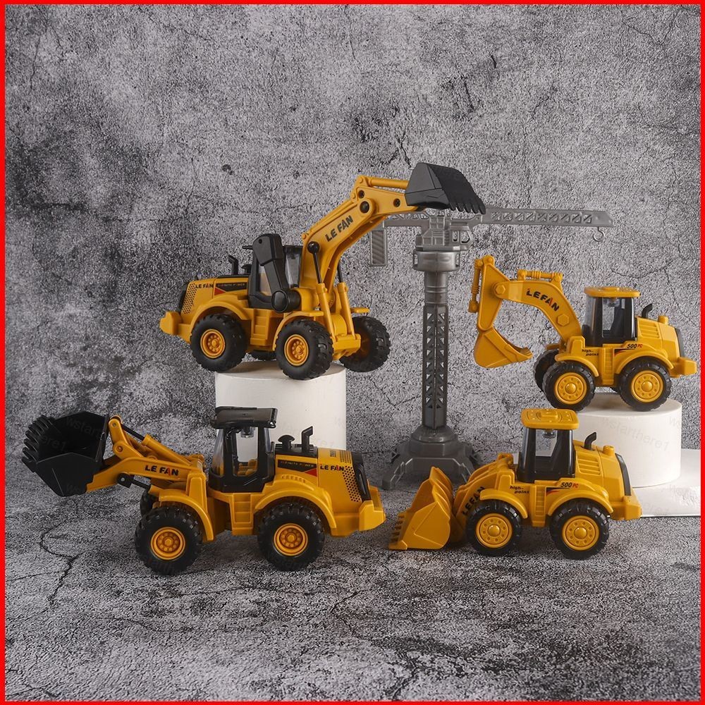 Jason Engineering Action Figure Bulldozer รถขุด cranked พลั่วรถบรรทุก ...