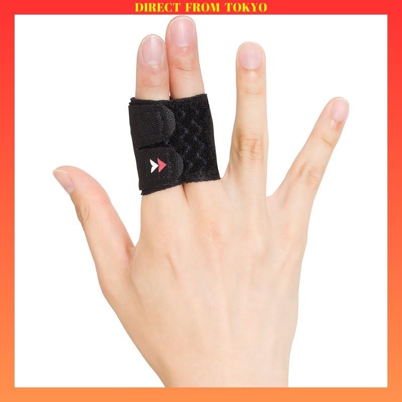 ZAMST Finger Wrap Supporter for Volleyball and Basketball - Black (S/M ...