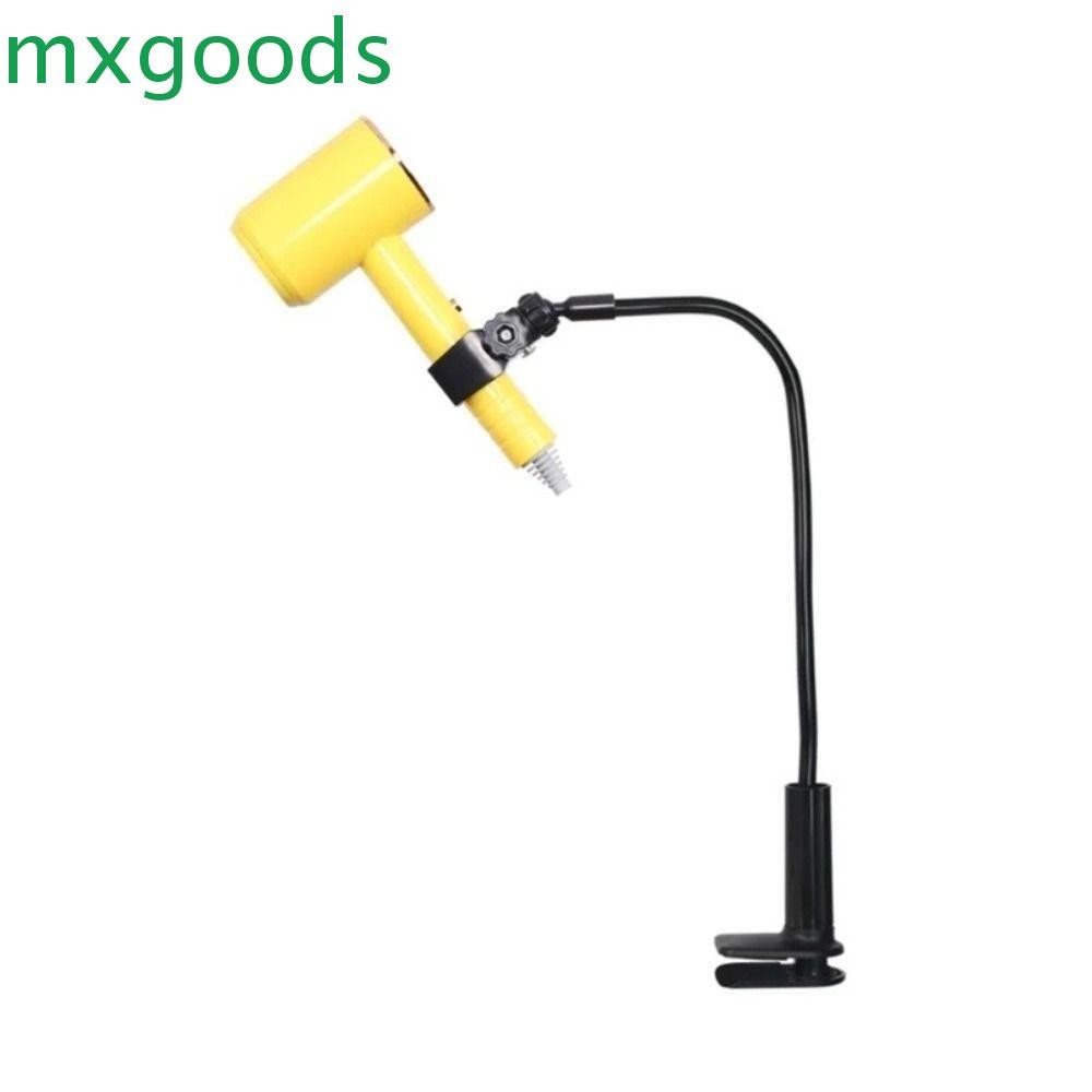 Mxgoods ที่หนีบแขนไดร์เป่าผม,ที่วางขาตั้งไดร์เป่าผมแบบพับได้แบบหมุนได้,คอ360องศาปรับกิ๊บไดร์เป่า ...