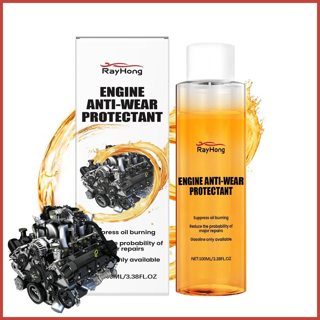 เครื่องยนต์ Anti-Wear Protector 100ml Anti-Friction Agent Oil Burning ...