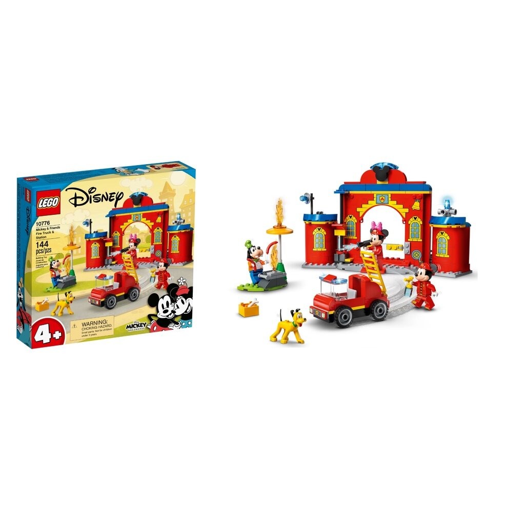 LEGO 10776 : Disney รุ่น Mickey & Friends Fire Truck & Station ของแท้ ...
