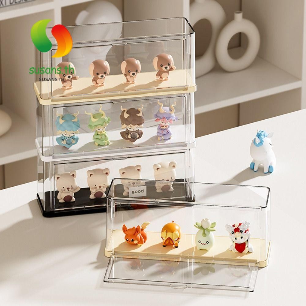 ชั้นวางโชว์ฟิกเกอร์ SUSANS, กล่องเก็บกล่อง POP MART, ตู้โชว์โมเดลตุ๊กตา ...