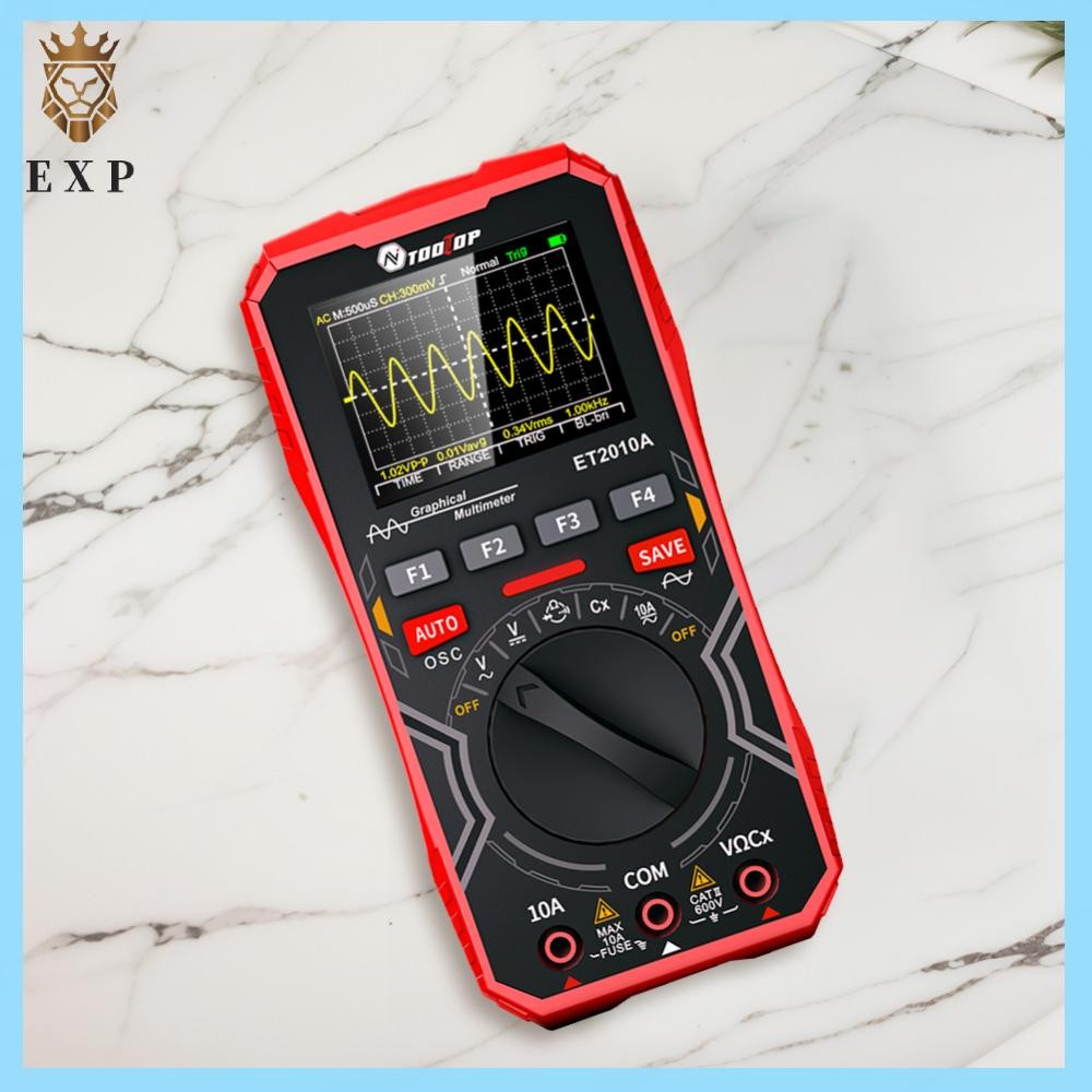 [explosion1.th] Handheld Digital Oscilloscope 1MHz 2.5Msps มัลติมิเตอร์แบบ RMS อัตโนมัติ AC 10A ...