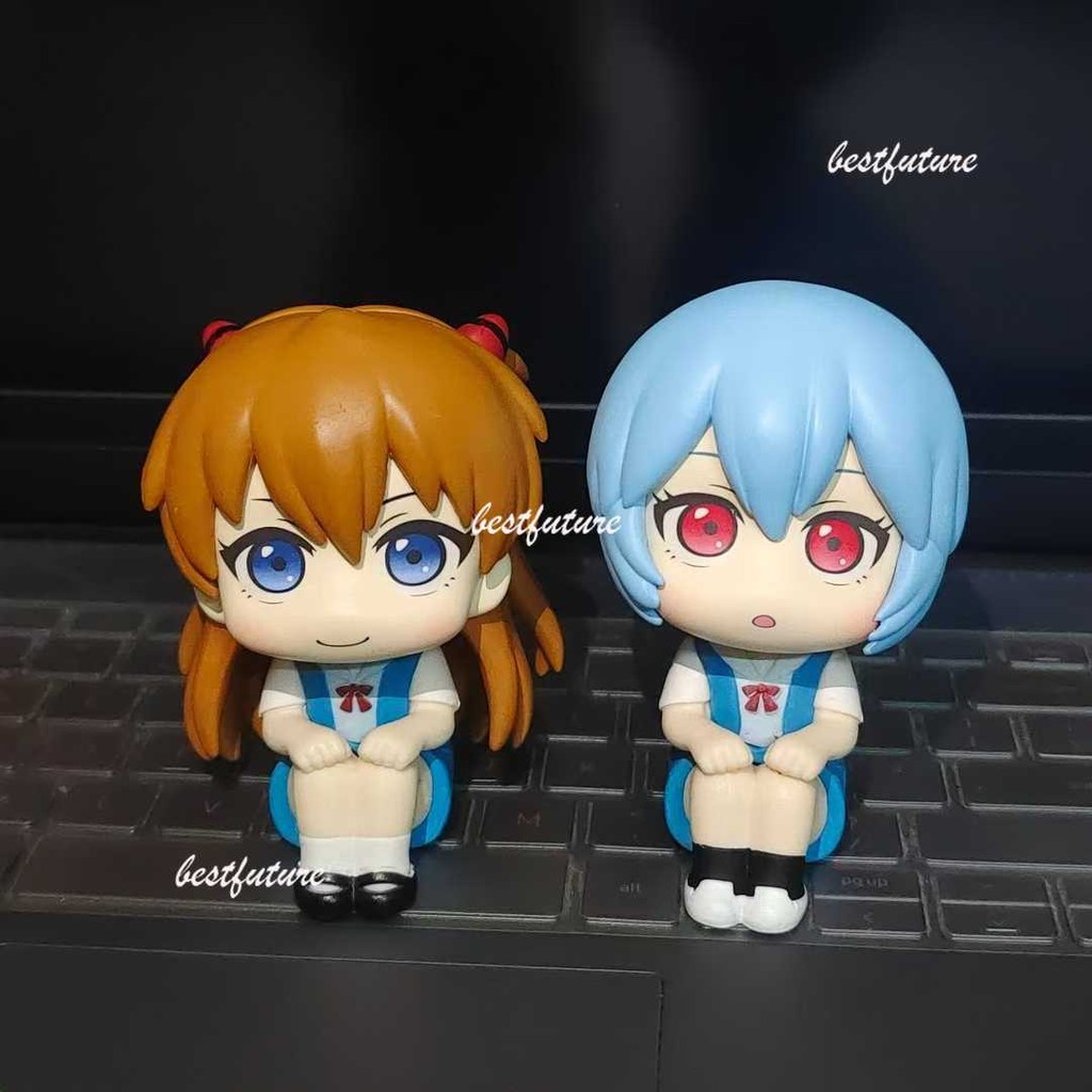 Neon Genesis Evangelion Action Figure Rei Ayanami Look Up Asuka Langley ...