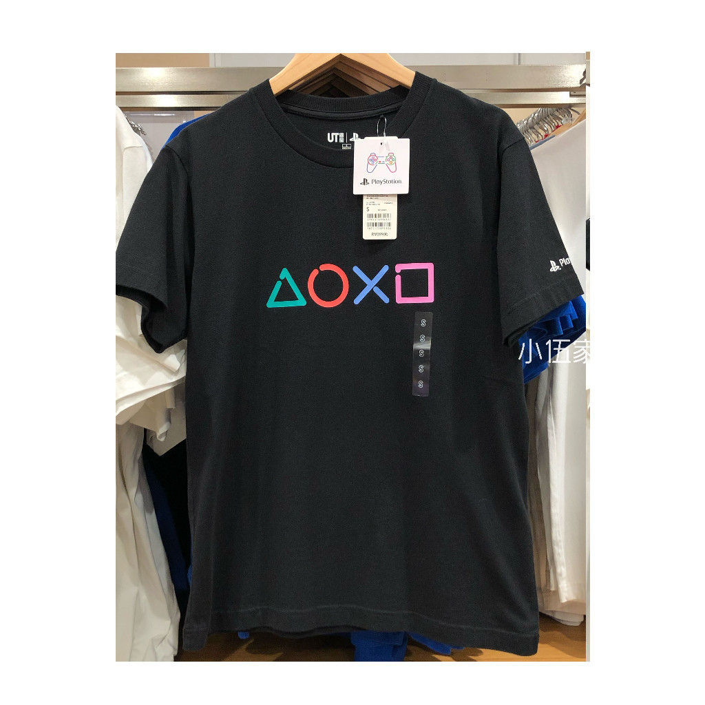 ต้นฉบับ🥳 Uniqlo เสื้อยืดแขนสั้น พิมพ์ลาย PlayStation Sony Game สําหรับ ...