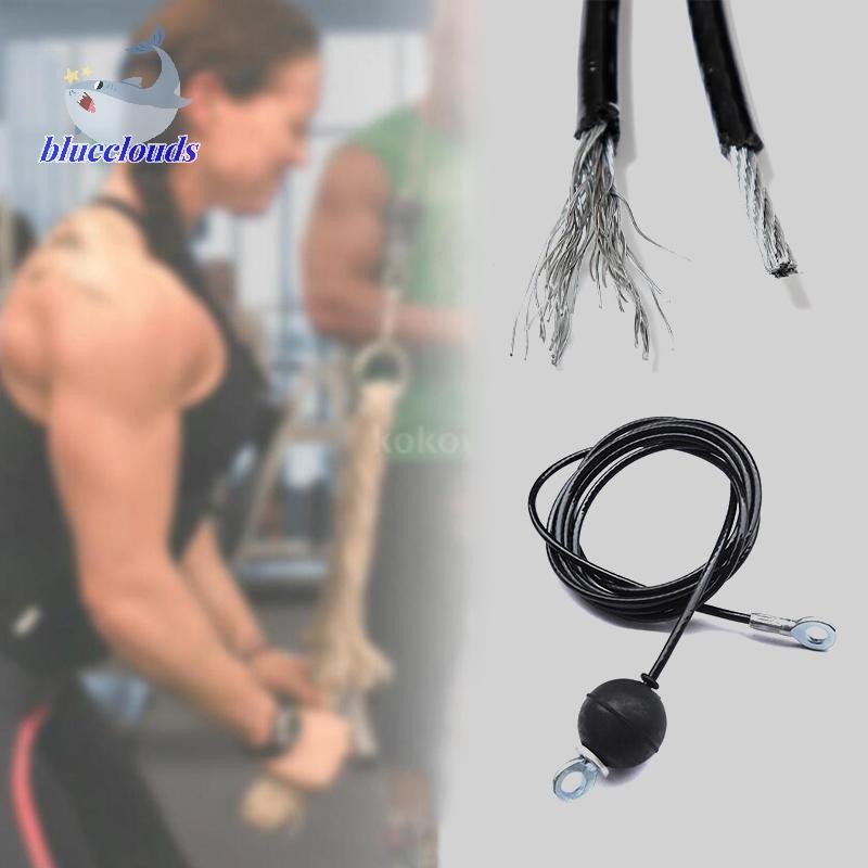 Blueclouds Heavy Duty Steel Gym Wire Rope Home Cable Machine Fitness ...