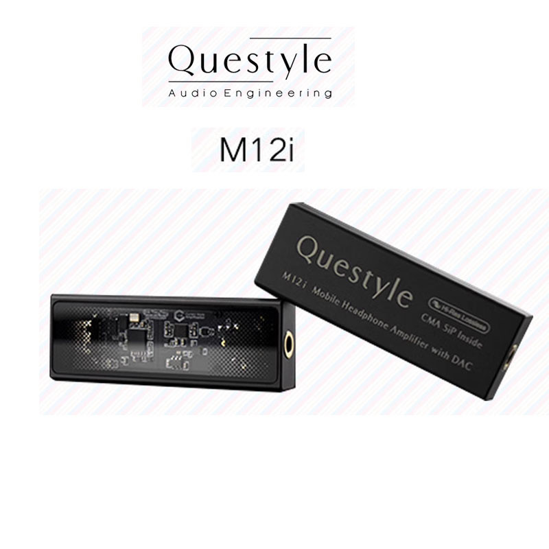 Questyle M12i หางขนาดเล็กไฮไฟแบบพกพาถอดรหัสโหมดปัจจุบันเครื่องขยายเสียงหูอิสระ | Shopee Thailand