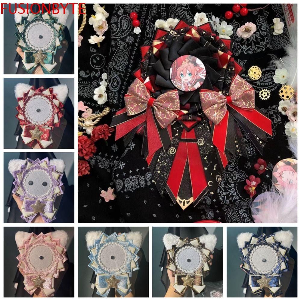Fusionbyte อะนิเมะ Pins ฐานจอแสดงผล, Luxury Kawaii น่ารักป้าย,น้ําหนักเบา Lacework DIY Badge ตก ...