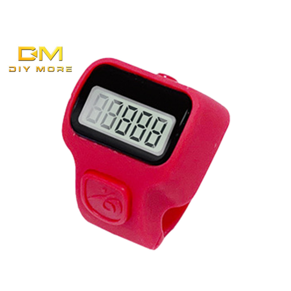 Diymore Digital LED Counter Electronic Finger Clicker แหวนมือถือคลิก ...