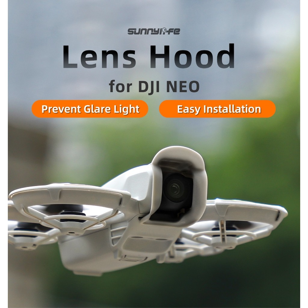 สําหรับ DJI NEO Lens Hood ป้องกันกิมบอล Anti-Glare เลนส์ Visor อุปกรณ์ ...
