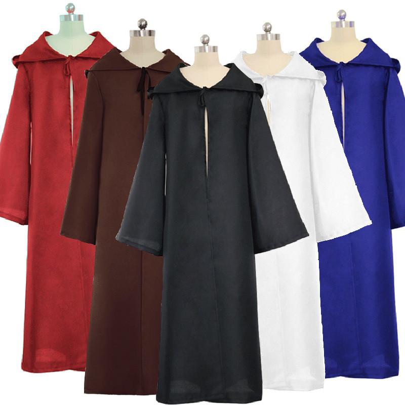 Star Wars Jedi cape อะนิเมะคอสเพลย์เสื้อคลุมฮาโลวีนคอสเพลย์เครื่องแต่ง ...