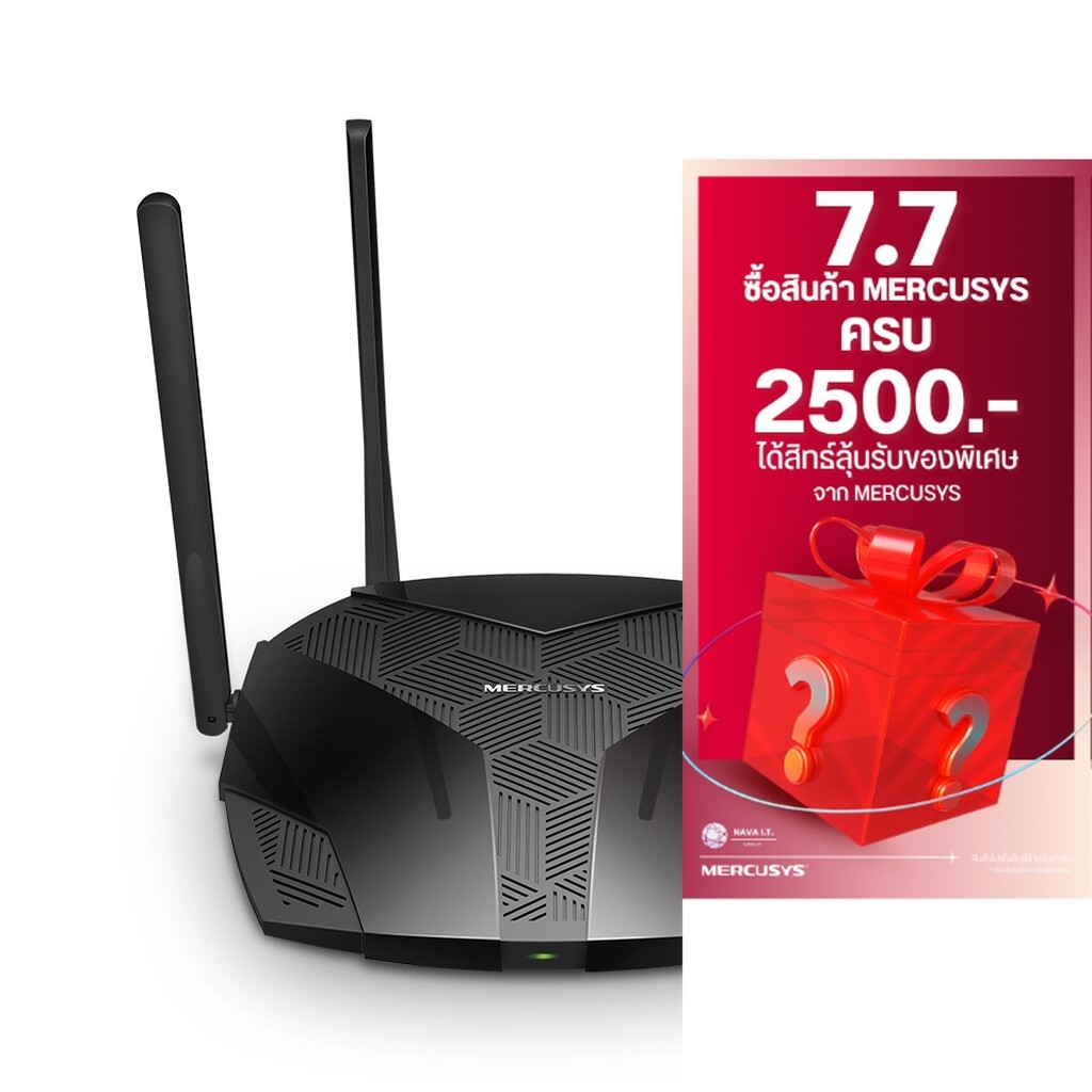 💥สินค้ามือสอง💥 MERCUSYS MR80X WI-FI 6 AX3000 DUAL-BAND ROUTER ไม่ใช่เรา ...