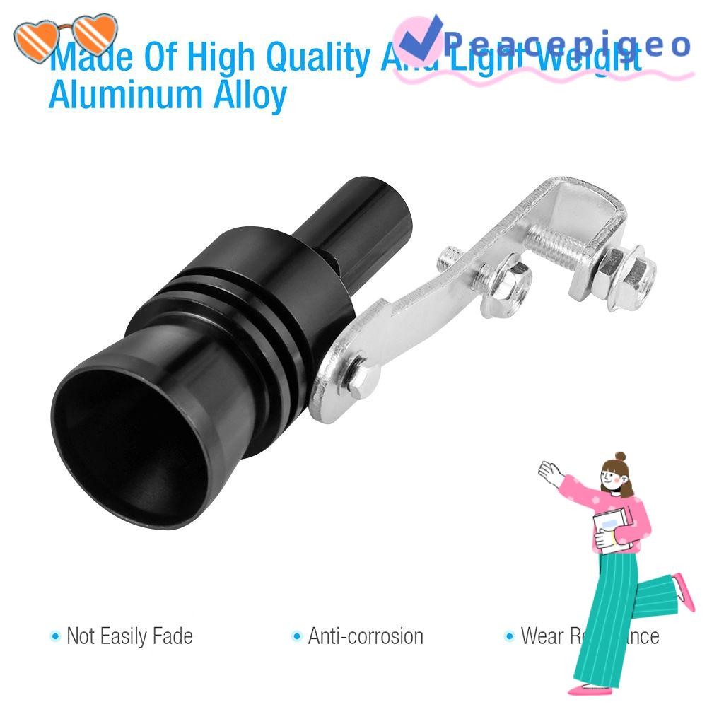 PEACEPIGEO เสียงจําลองนกหวีดชุด Universal นกหวีดจําลอง Blowoff วาล์ว Turbo Tail ยานยนต์หางท่อไอ ...