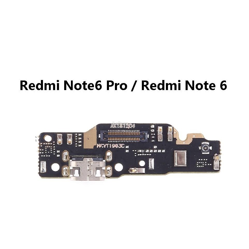 BM Xiaomi Redmi Note 6 Note6 / Note 6 Pro Note6 Pro Note6Pro พอร์ตชาร์จ USB บอร์ด PCB Mic Micro ...