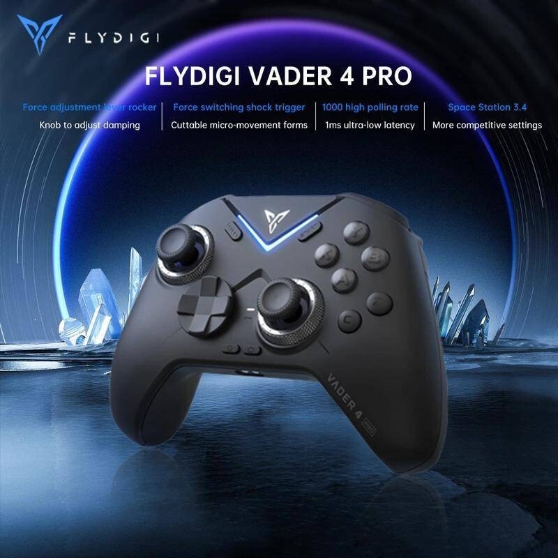 2024 ใหม่ Flydigi VADER 4PRO/VADER 3 / VADER 3 PRO บลูทูธ Gamepad Hall ...