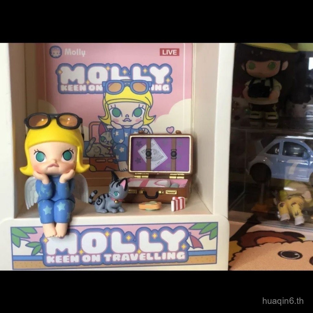 Popmart Molly I Want to Travel Limited Edition ลิฟท์ผลิตภัณฑ์สําเร็จรูป ...