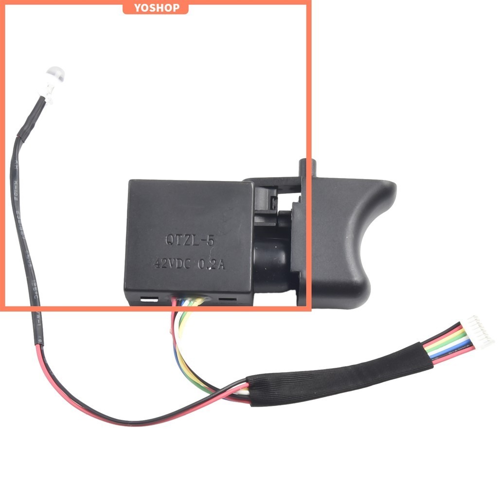 Yep 7.2 V-24 V สว่านไฟฟ้าสวิตช์ควบคุมความเร็วแบบปรับได้ FA2-16/1WEK ...
