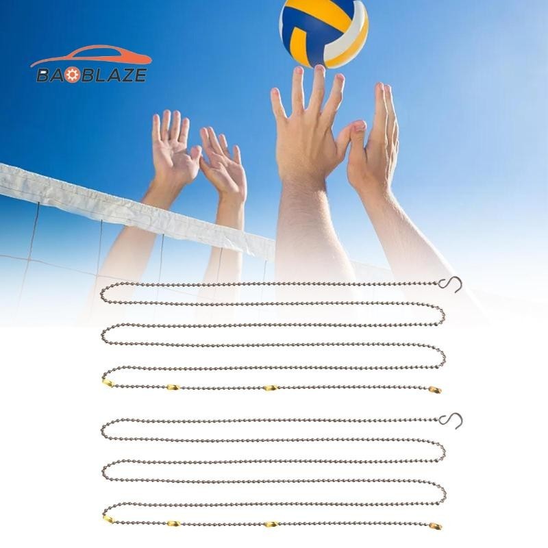 [Baoblaze] 98 นิ้วยาววอลเลย์บอล Net Setter โซ่เครื่องมือวัดวอลเลย์บอล ...