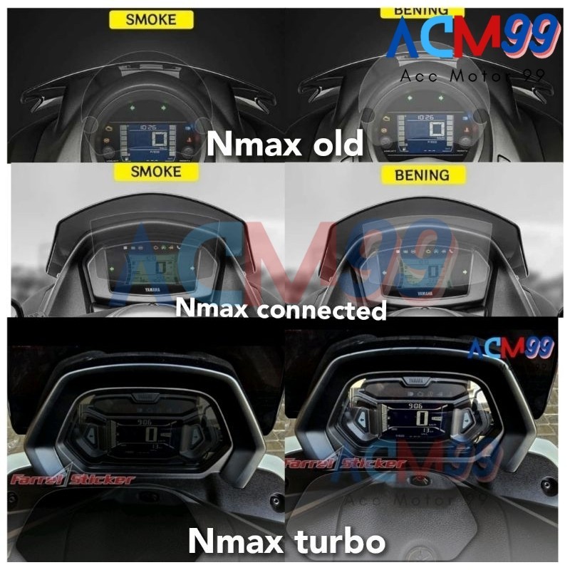 Yamaha Nmax 2015-2024 สติ๊กเกอร์กันรอยเรือนไมล์ / Nmax Turbo | Shopee ...