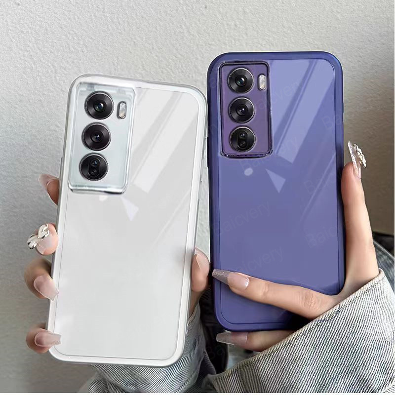 เคสโทรศัพท์ OPPO Reno12 CPH2625 Pro 5G CPH2629 สีสัน Anti-Drop กล้อง ...