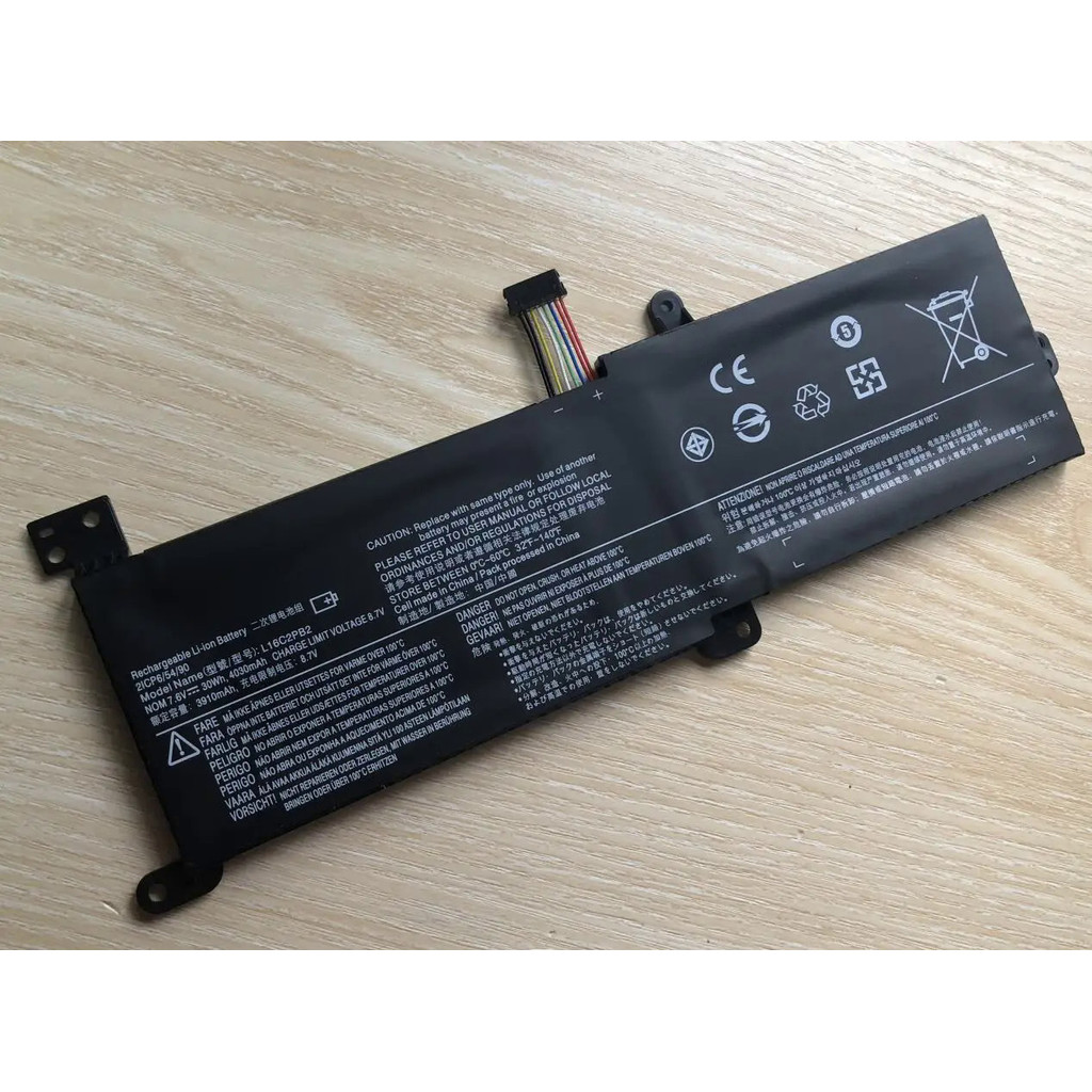 L16M2PB1 แบตเตอรี่แล็ปท็อป For Lenovo Ideapad 320 s145 520 130 V320 V1 ...