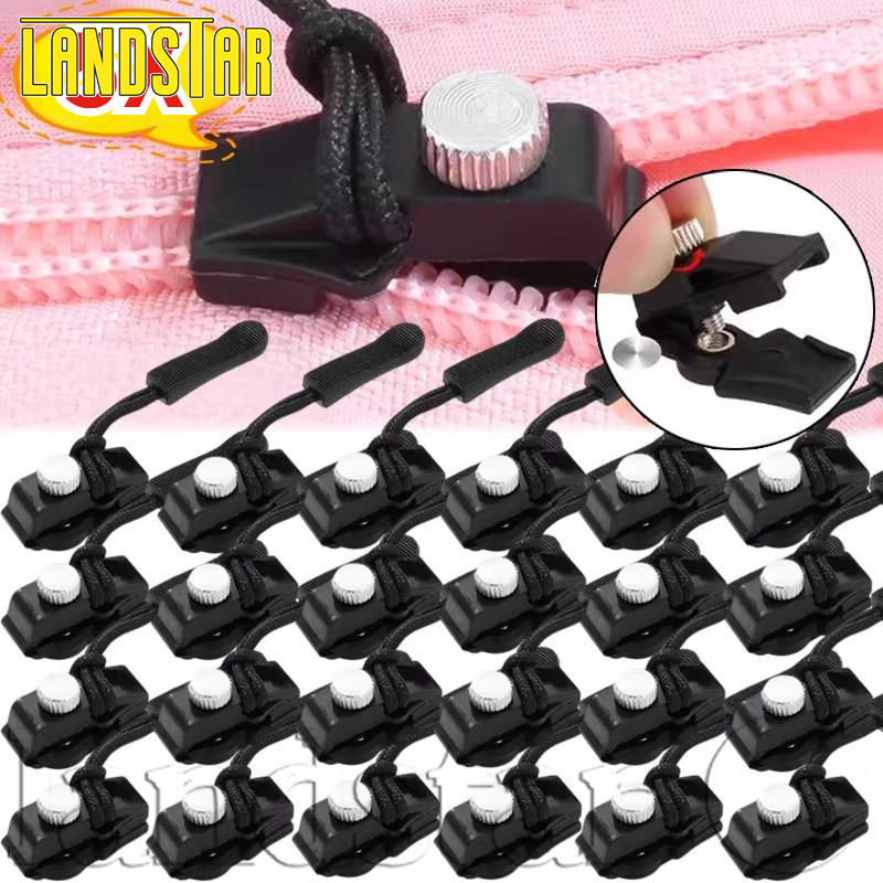 5 ชิ้น Universal Zipper Puller - เย็บฟรี, Quick Instant, ถอดออกได้ ...